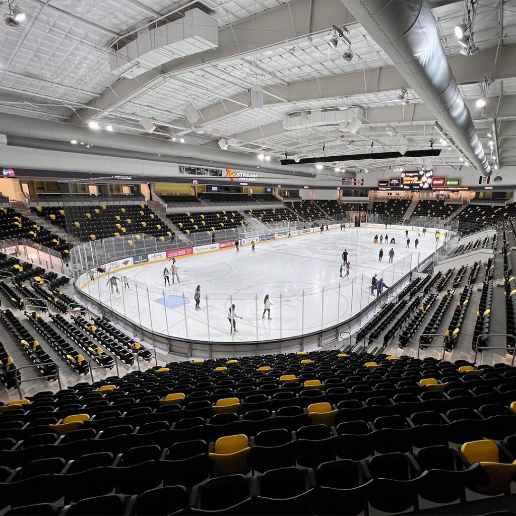 Xtream Arena Powered by Mediacom | Iowa River Landing